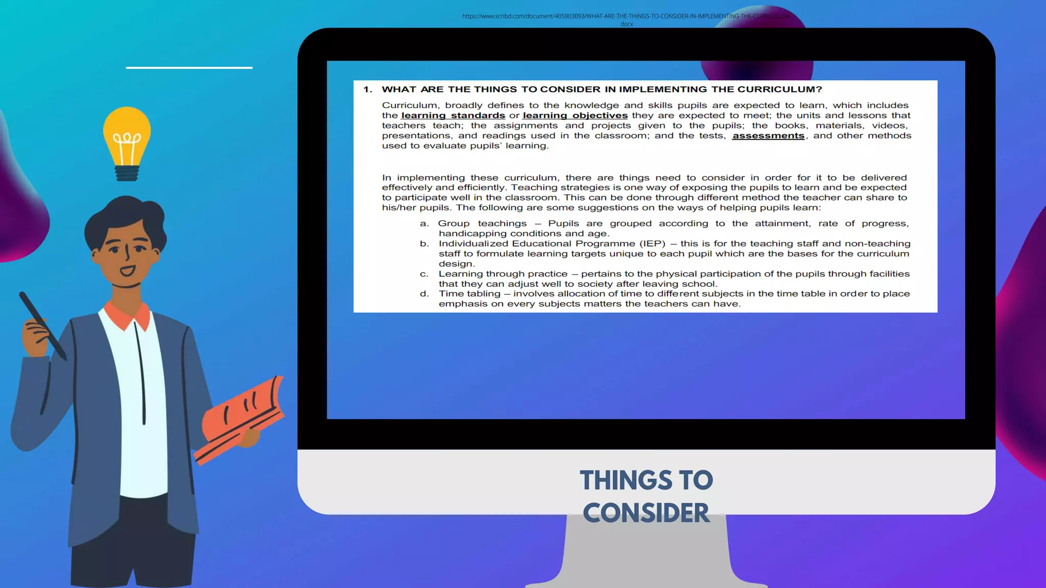 Curriculum implementation | PPTX