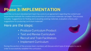 Curriculum implementation | PPTX