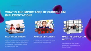 Curriculum implementation | PPTX