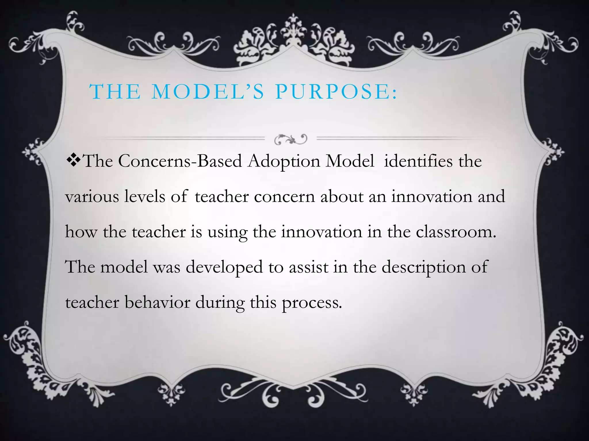 Curriculum implementation models:CBAM | PPTX