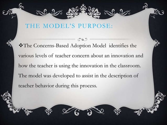 Curriculum implementation models:CBAM | PPTX | Education