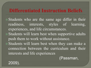 Curriculum (individualized instruction) | PPTX