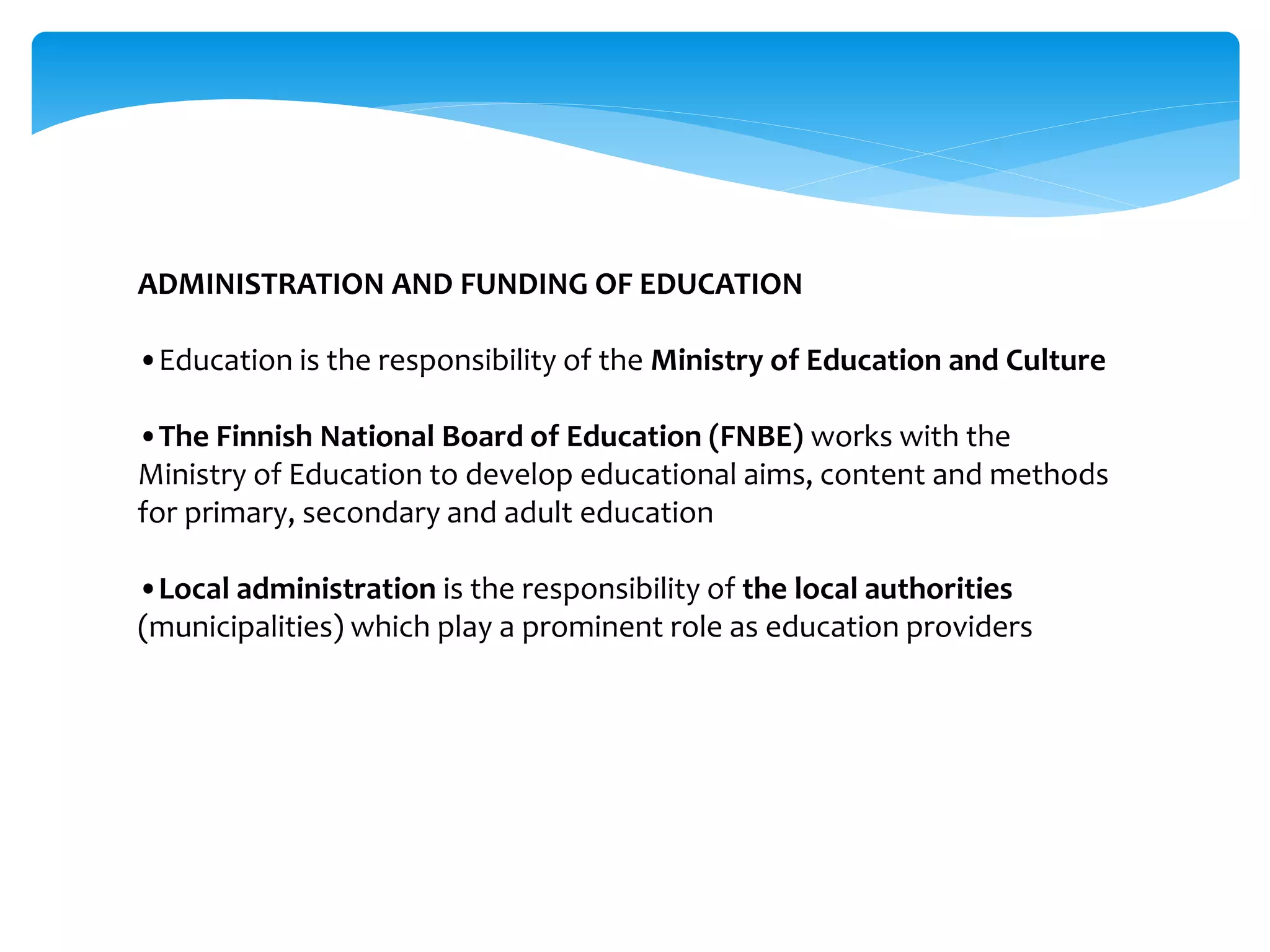 Curriculum in finland | PPTX