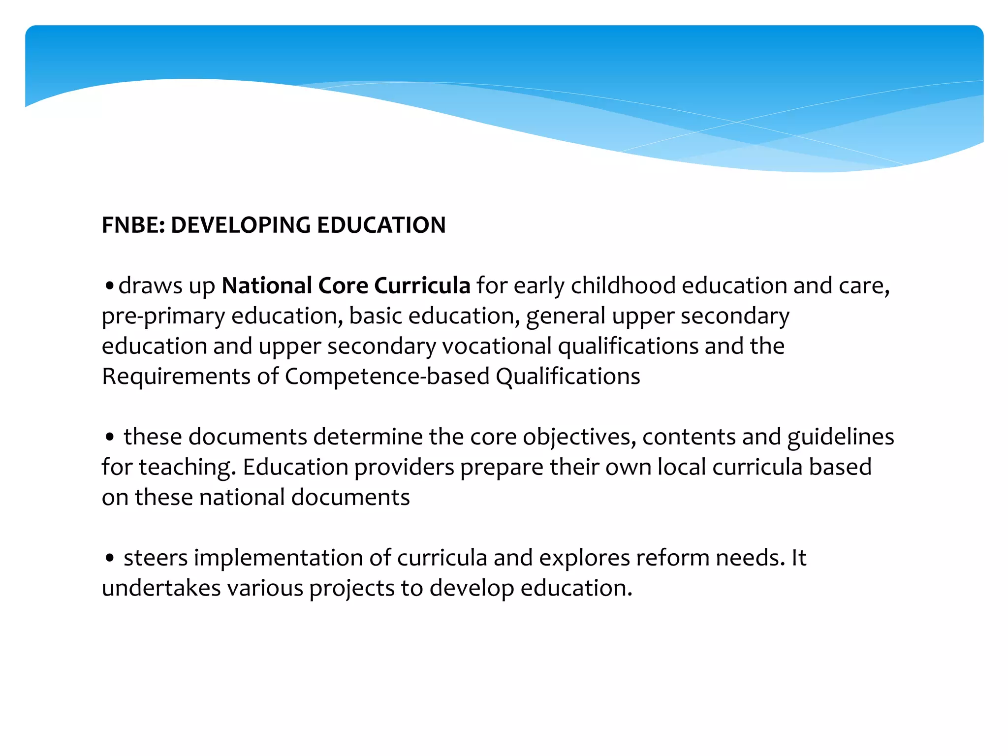 Curriculum in finland | PPTX