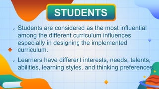 CURRICULUM INFLUENCES CLAIRE.pptx