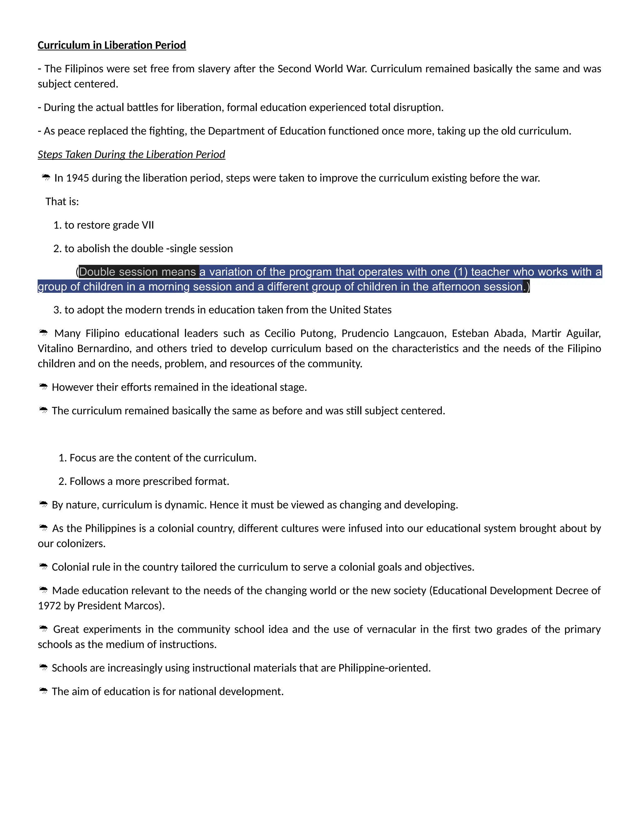 Curriculum in Liberation Period Liberation Period.docx
