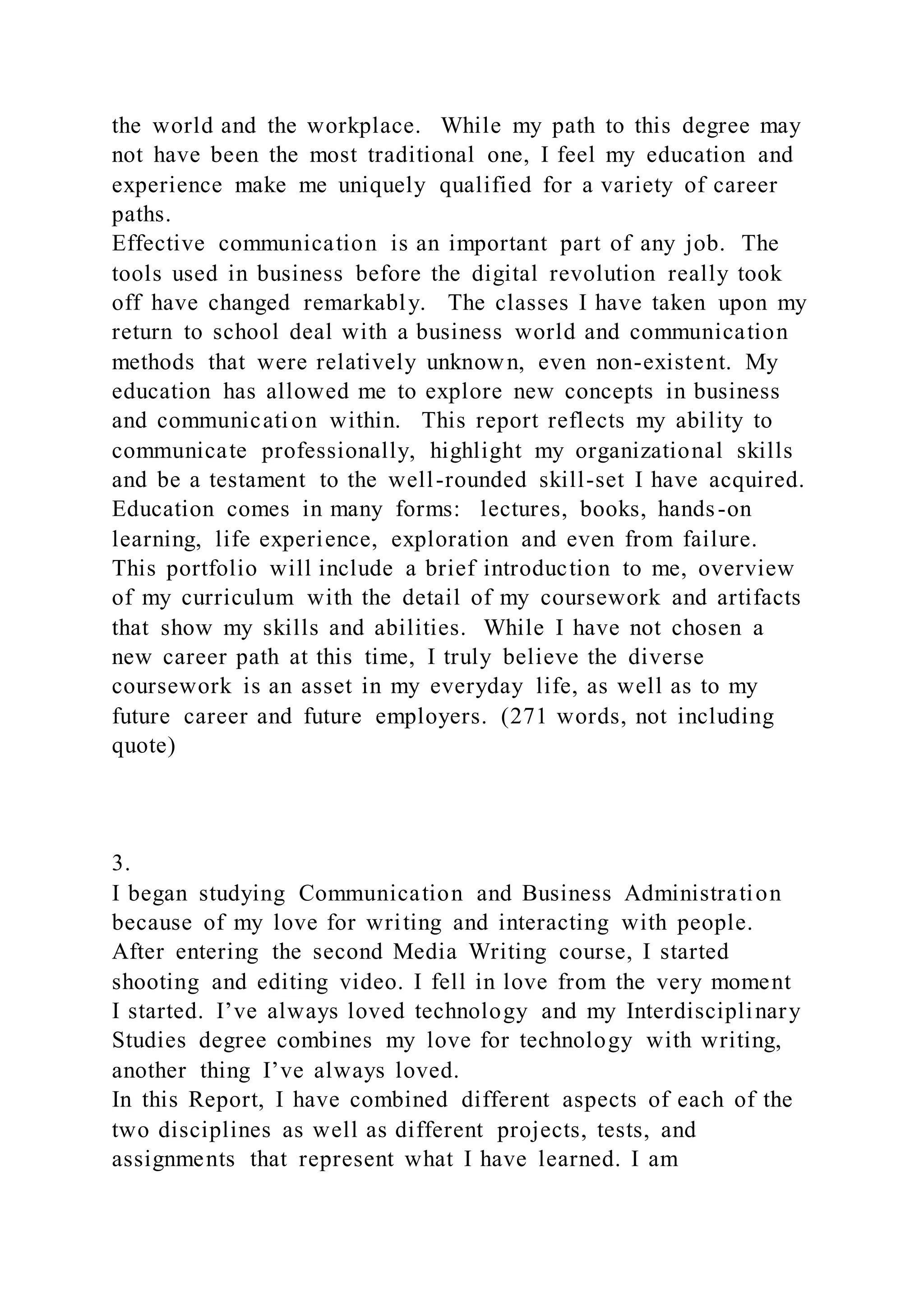 CurriculumInstructions, Examples, Specifications, and Grading | DOCX