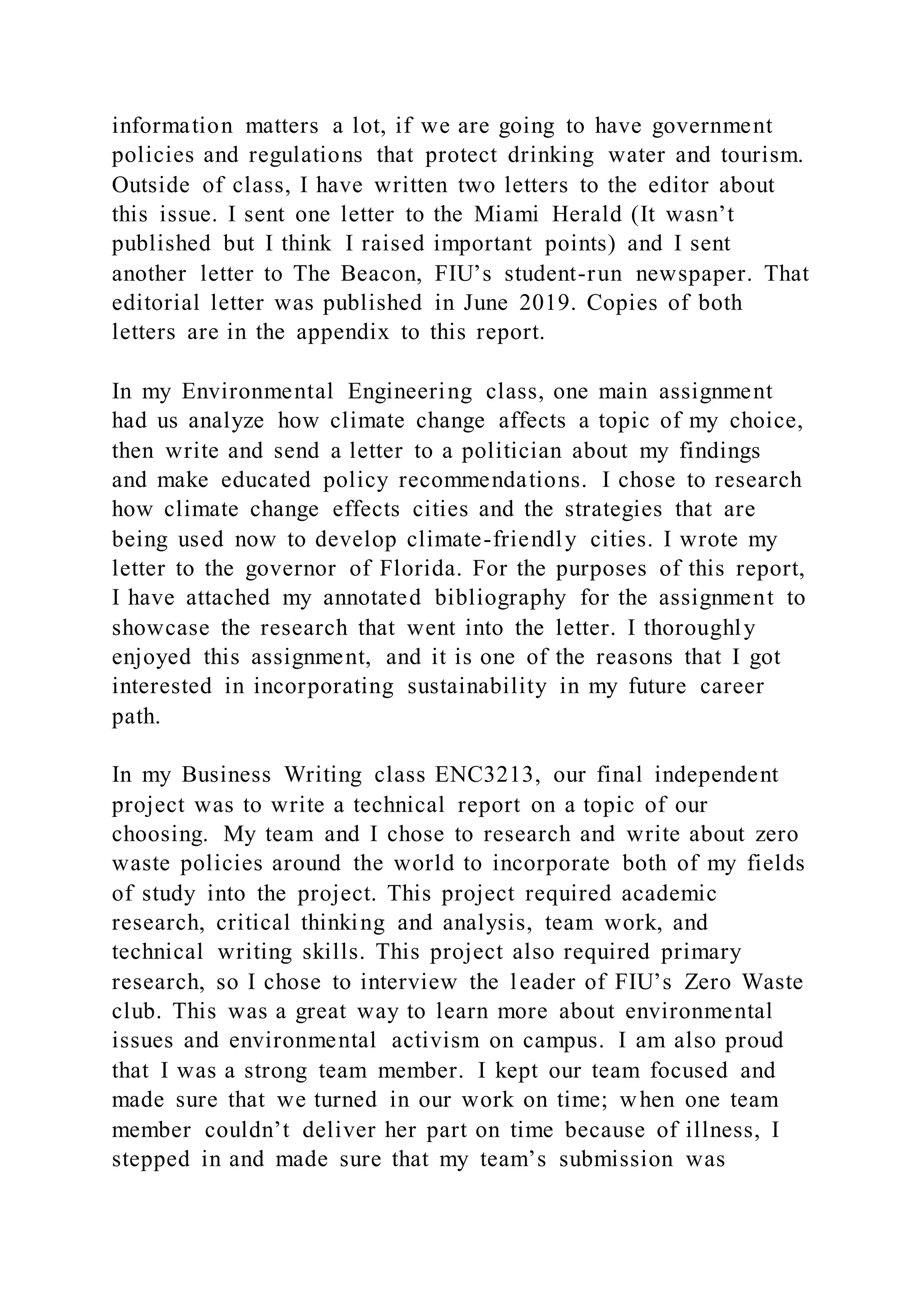 CurriculumInstructions, Examples, Specifications, and Grading | DOCX