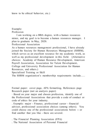 CurriculumInstructions, Examples, Specifications, and Grading | DOCX