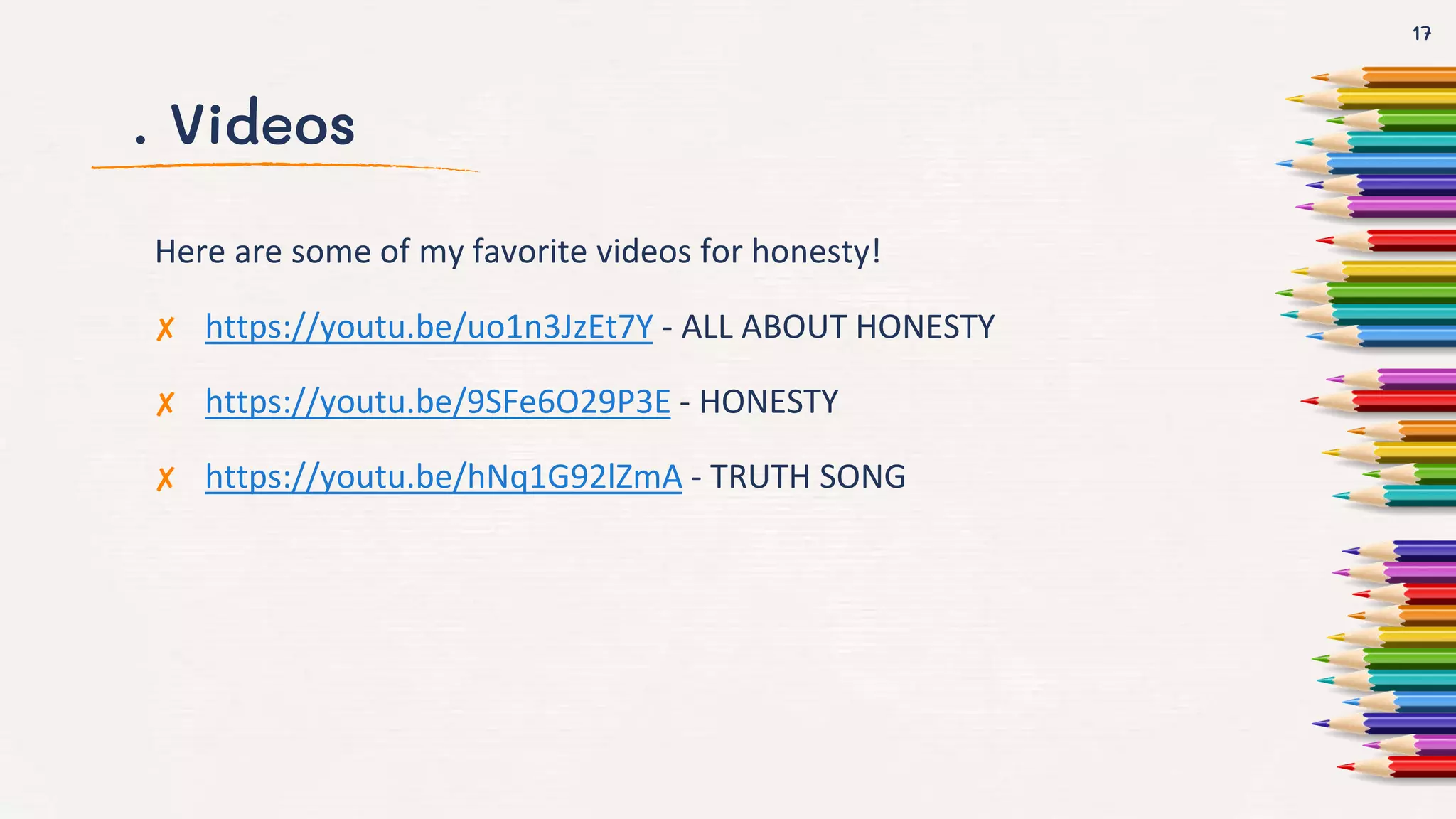 Curriculum integration Honesty and Punctuality.pptx