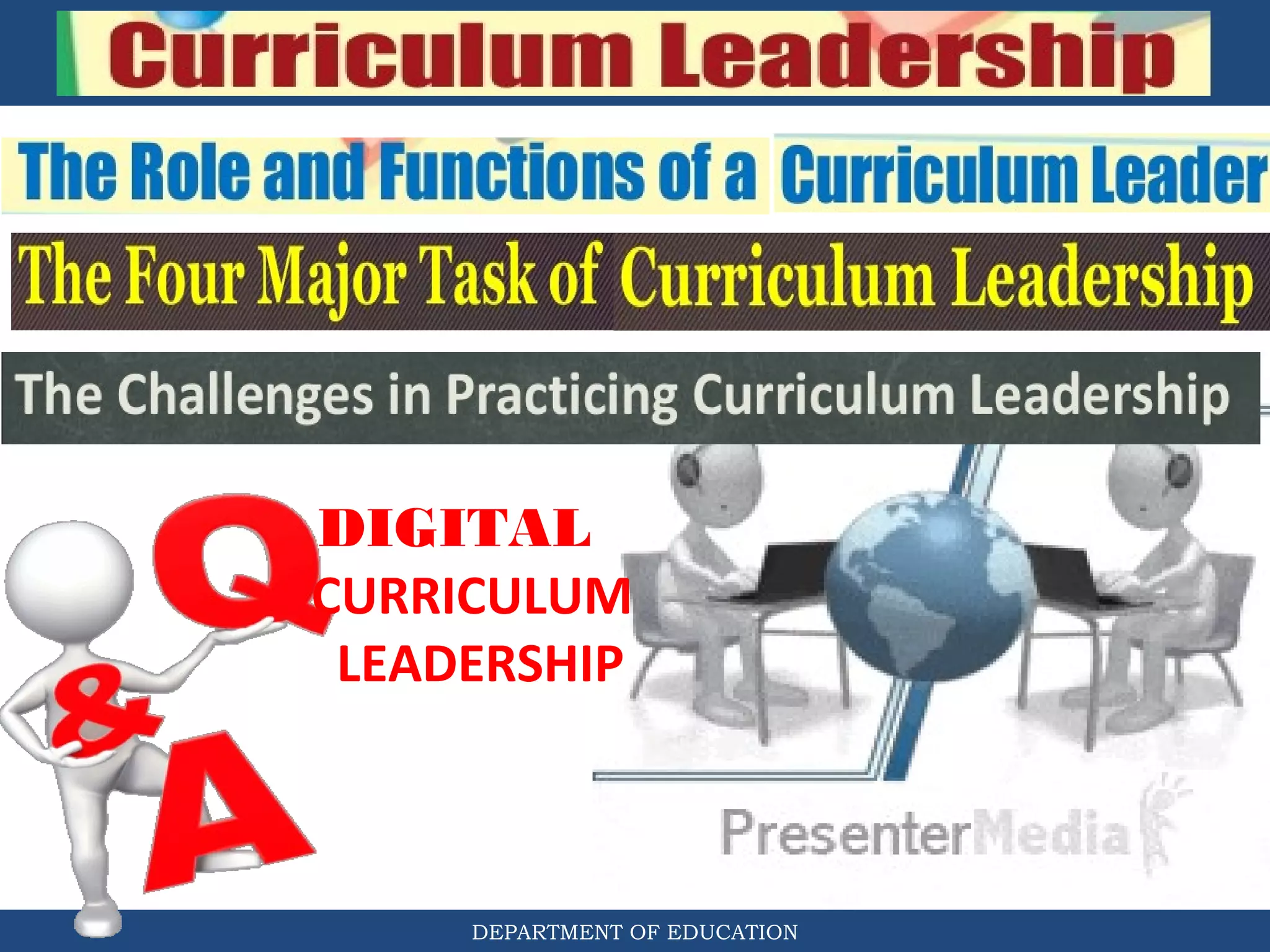Curriculum leadership ppt | PPT