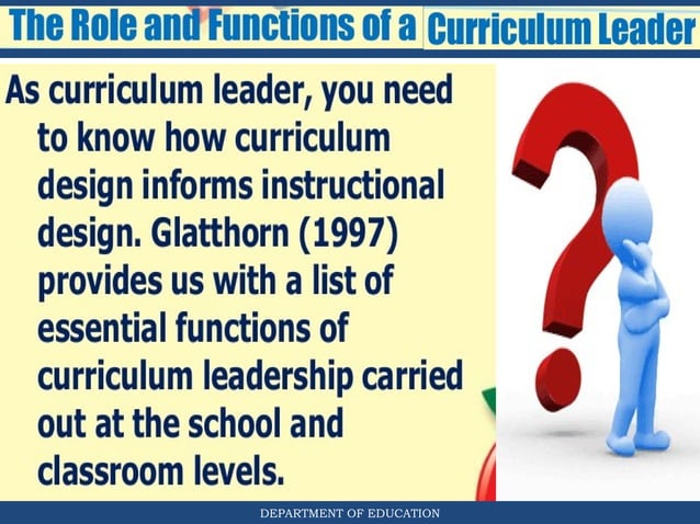 Curriculum leadership ppt | PPT