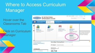 Curriculum manager in schoolnet | PPT