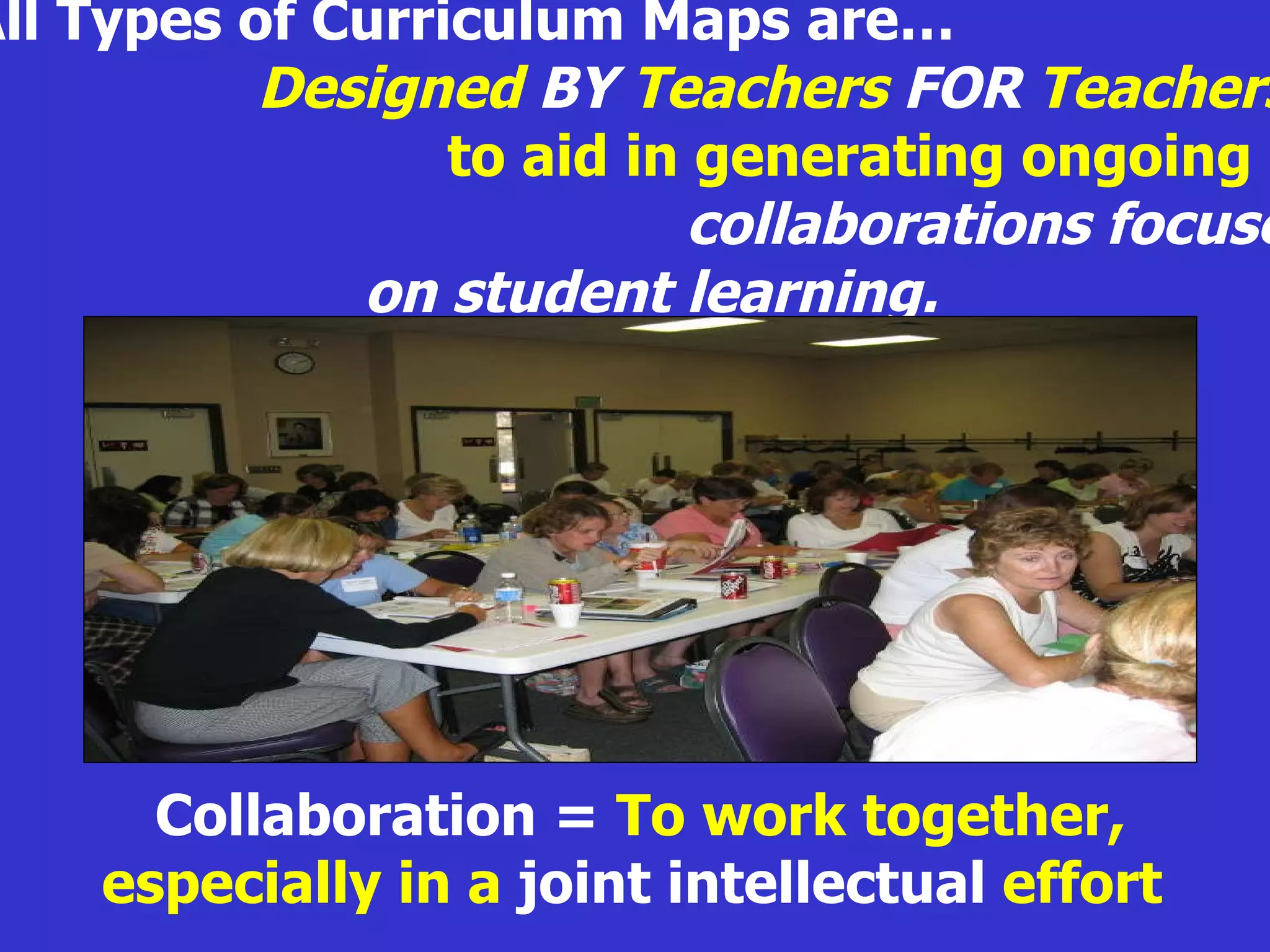 Curriculum mapping | PPT