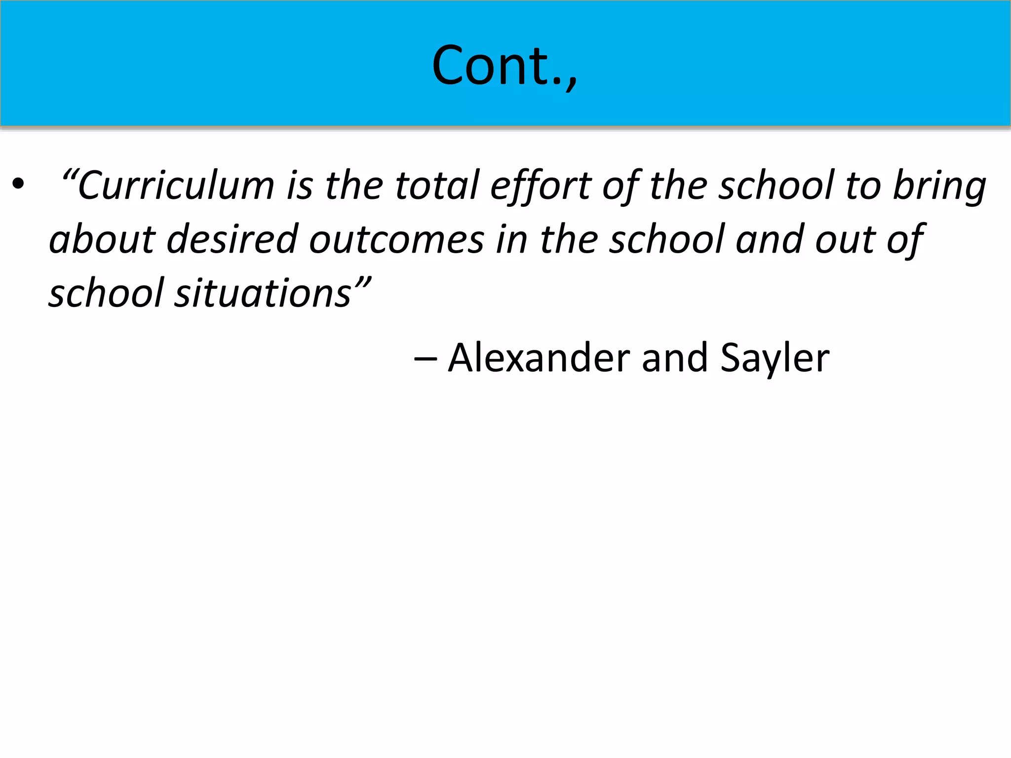Curriculum meaning definitions curriculum vs syllabus | PPTX