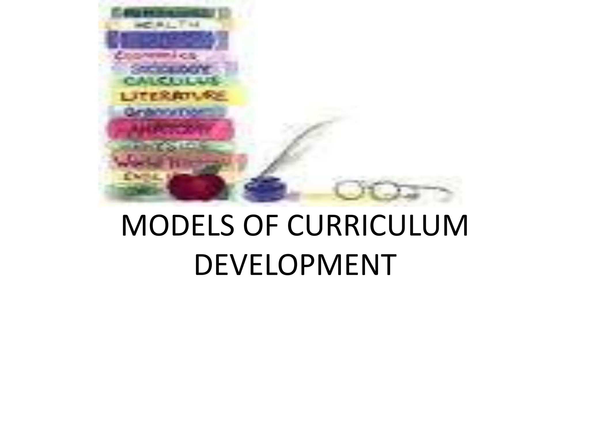 curriculum model.ppt | Education industry | Industries