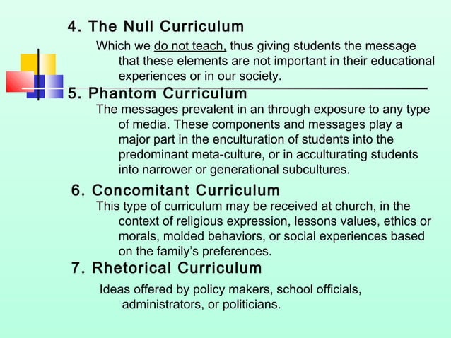 Curriculum models and types | PPT