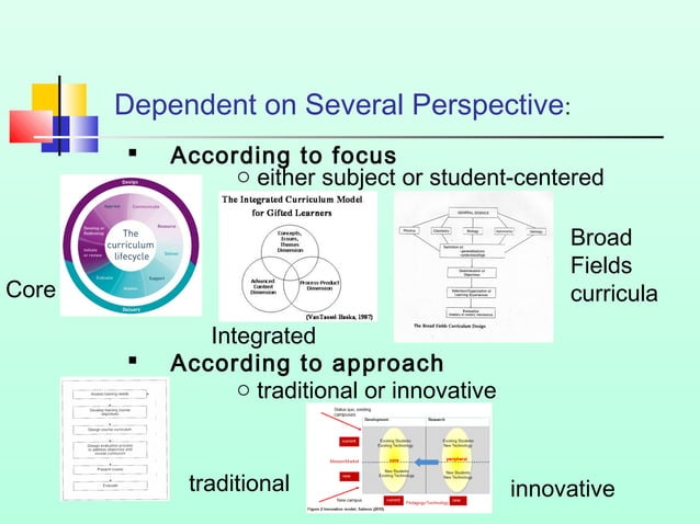 curriculum-models-and-types