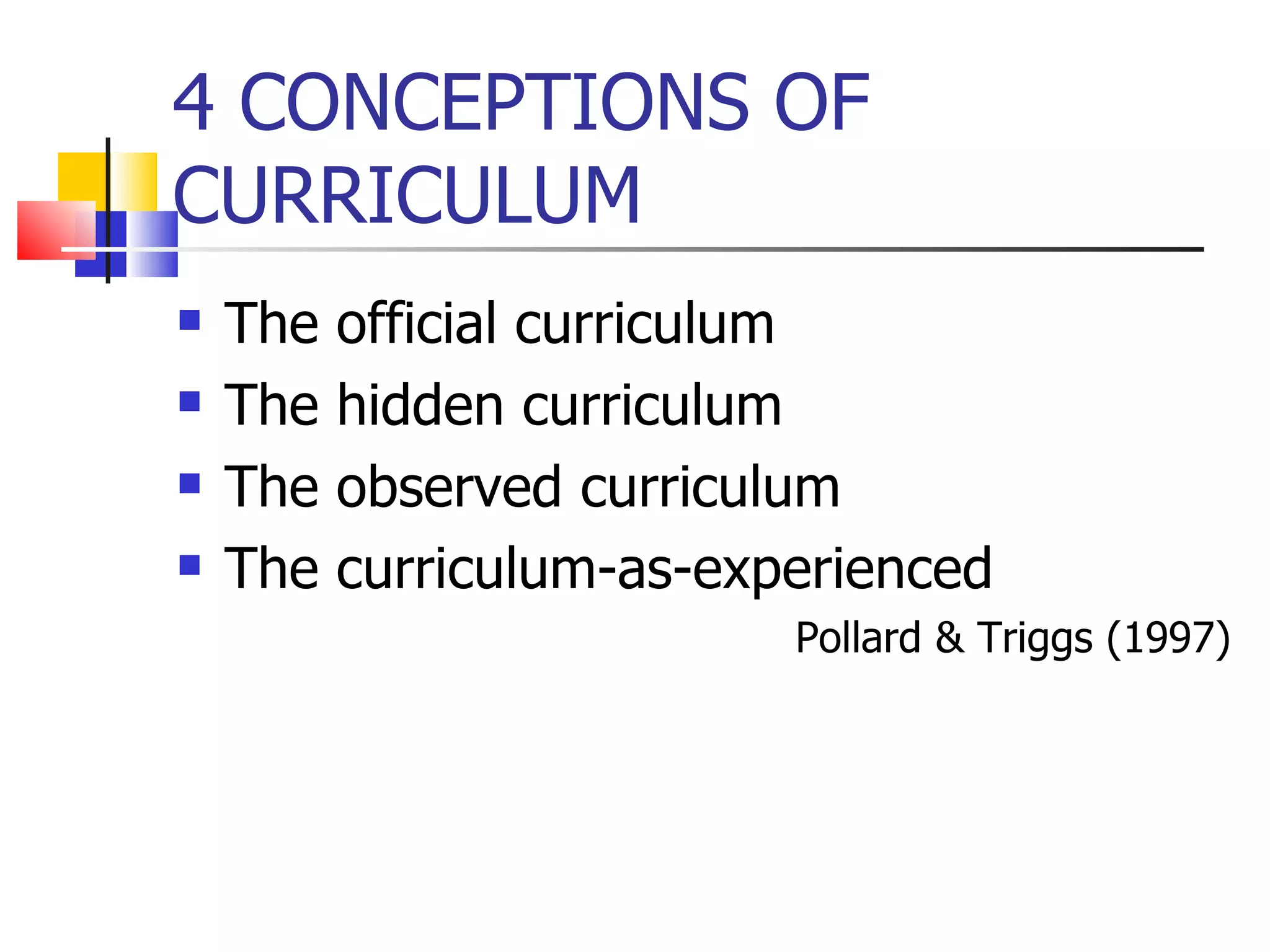 Curriculum models long | PPT