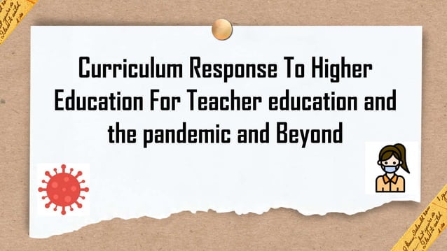 Curriculum Modification In The Basic Education During And Post-pandemic ...