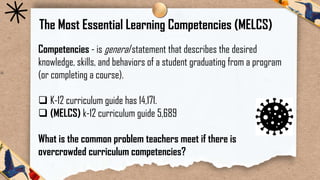 Curriculum Modification In The Basic Education During And Post-pandemic ...