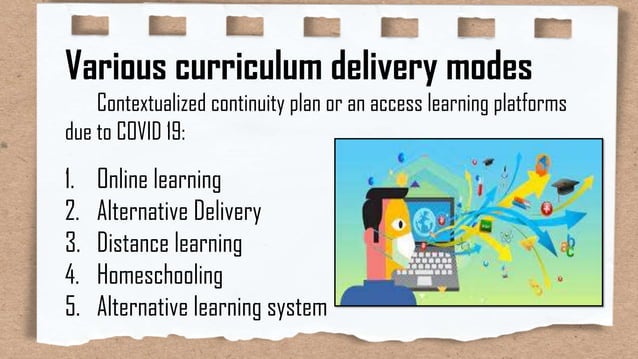 Curriculum Modification In The Basic Education During And Post-pandemic ...