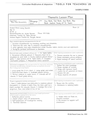 Curriculum modifications and_adaptations (2) | PDF
