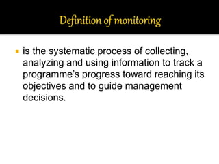 Curriculum monitoring | PPTX