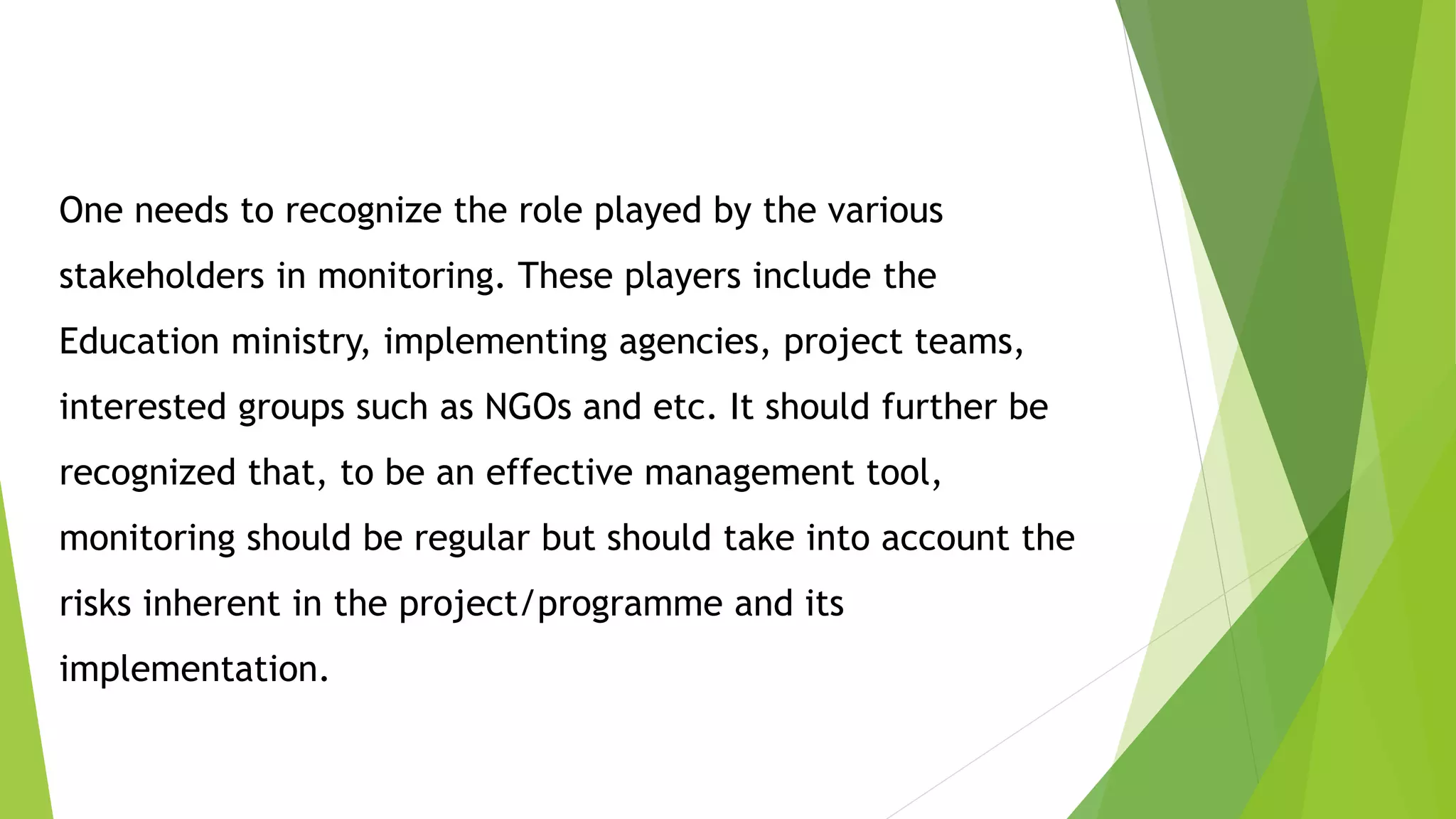 Curriculum monitoring | PPTX