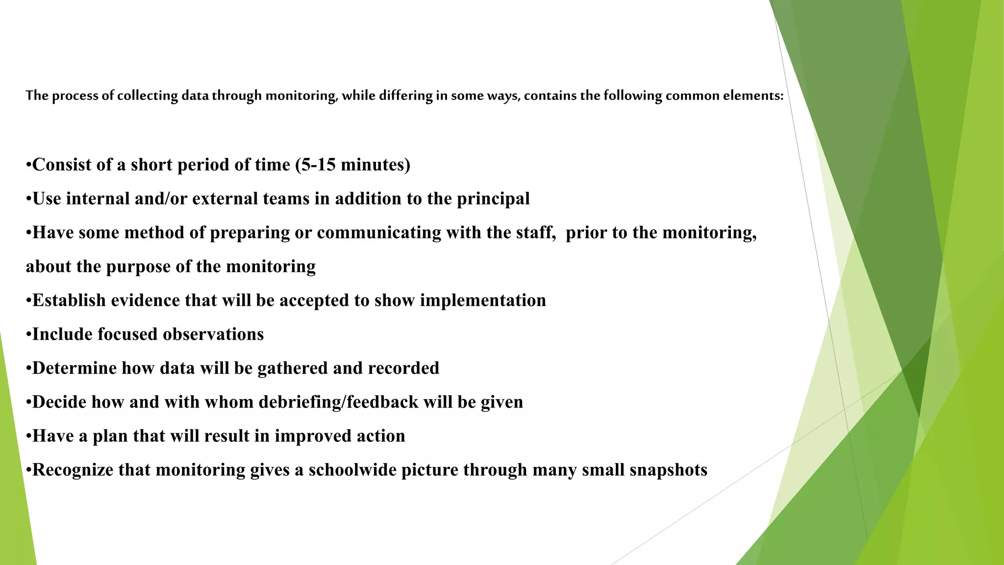 Curriculum monitoring | PPTX