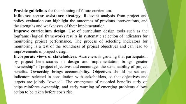 Curriculum monitoring | PPTX
