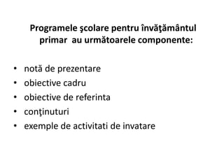 Curriculum national | PPT