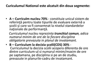 Curriculum national | PPT