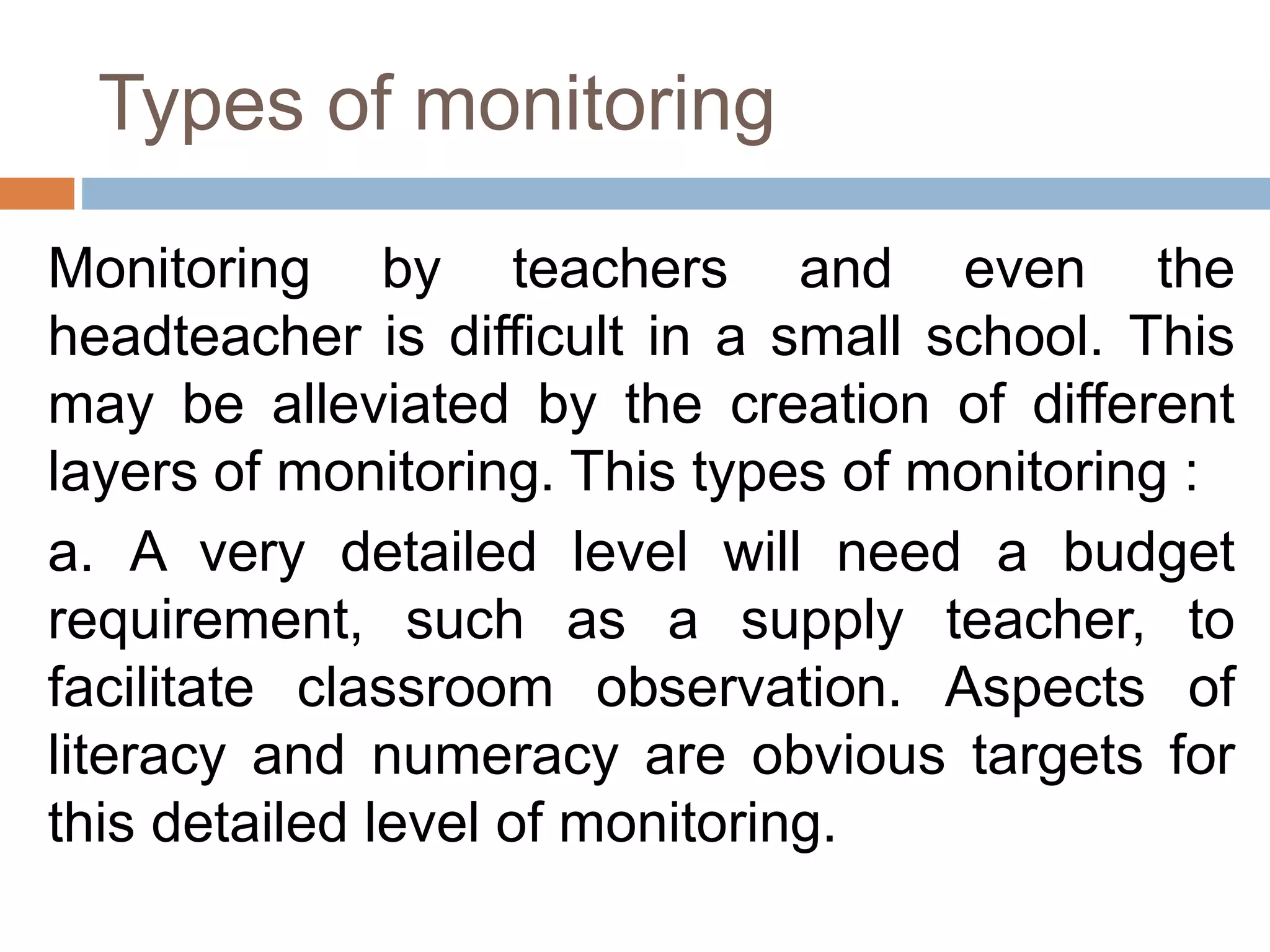 MONITORING THE CURRICULUM | PPT