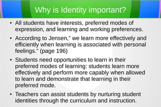 Curriculum of identity | ODP