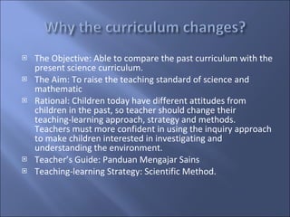 Curriculum of primary school | PPT