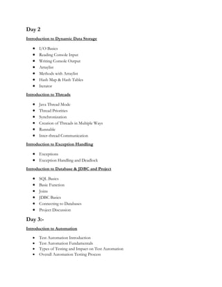 Curriculum outline | PDF