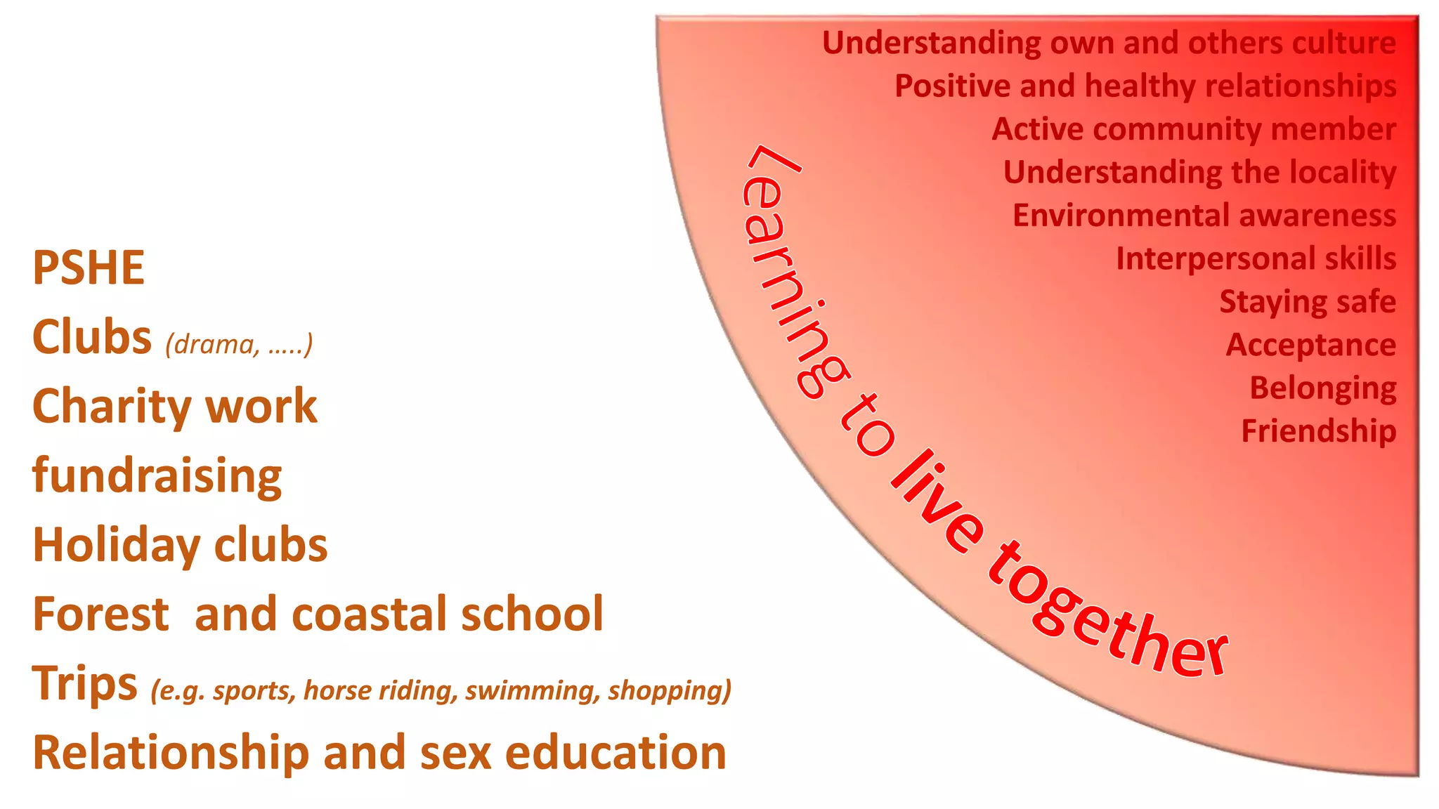 Market Field School Curriculum overview | PPTX