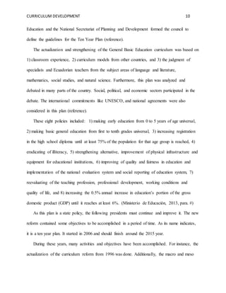 Curriculum paper | DOCX