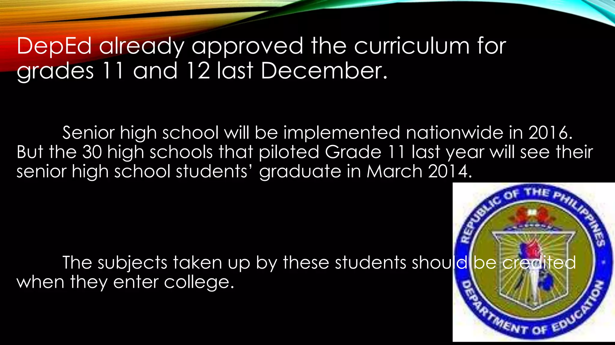GENERAL EDUCATION CURRICULUM | PPTX