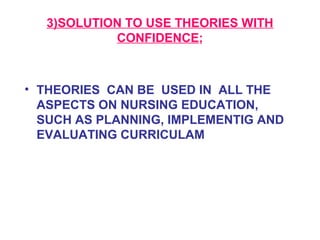 Curriculum planning and implementation based on theories | PPT