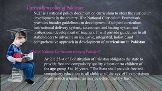 Curriculum policy ppt | PPTX