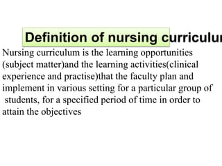 Curriculum development | PPT