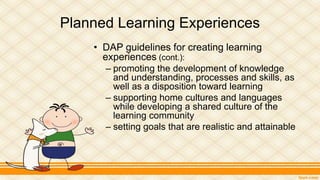 Curriculum Infants, Toddlers and Two Year Olds | PPTX