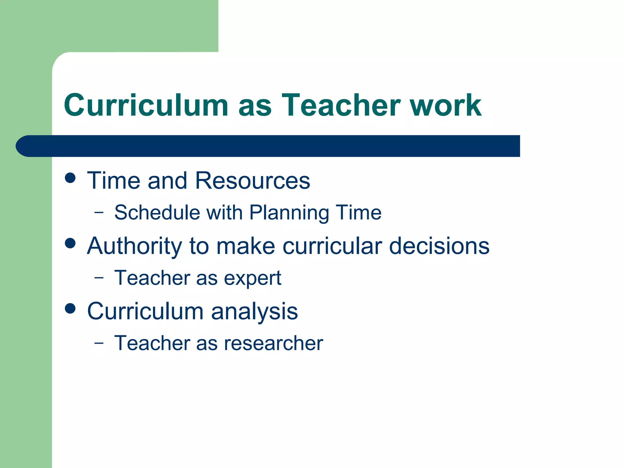 Curriculum ppt 1 | PPT