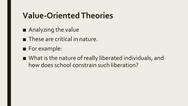 THEORIES OF CURRICULUM AND THEIR MAJOR STRUCTURE | PPTX | Education
