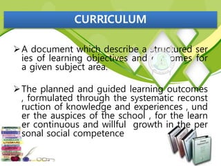 Curriculum problems of pakistan | PPTX