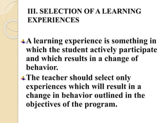 Curriculum process | PPTX