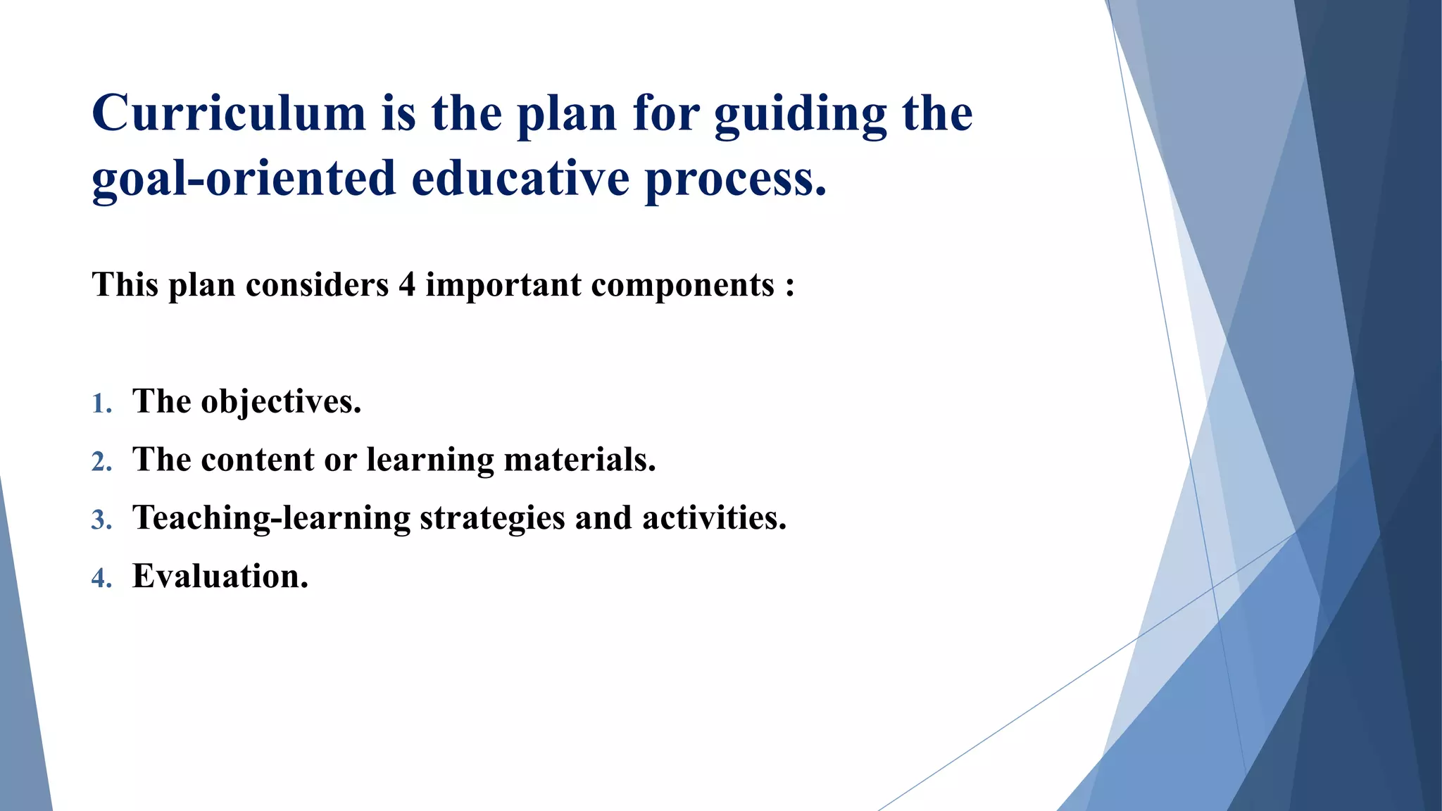 Curriculum | PPT
