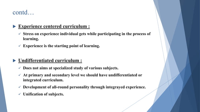 Curriculum | PPT